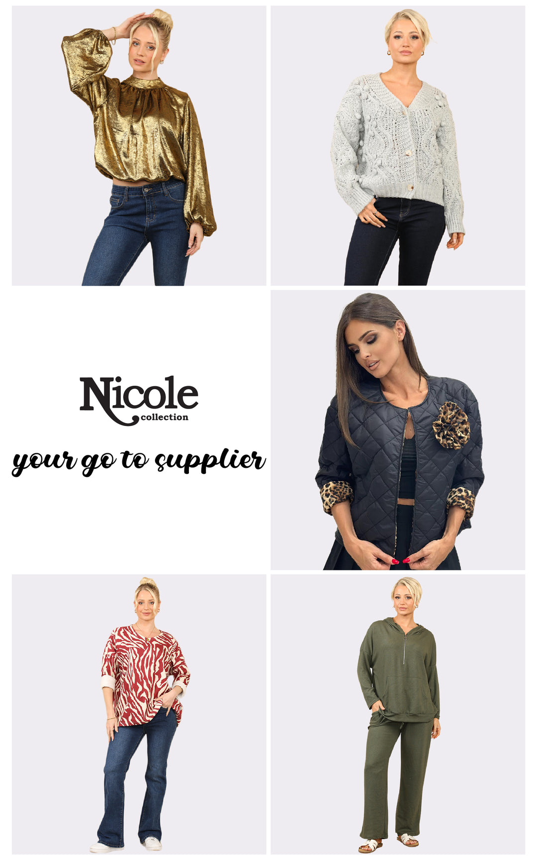 Nicole Collection | Wholesale women's clothing distributors